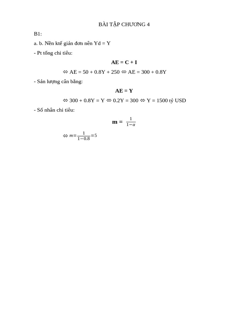 C4 BT KT VĨ MÔ | PDF