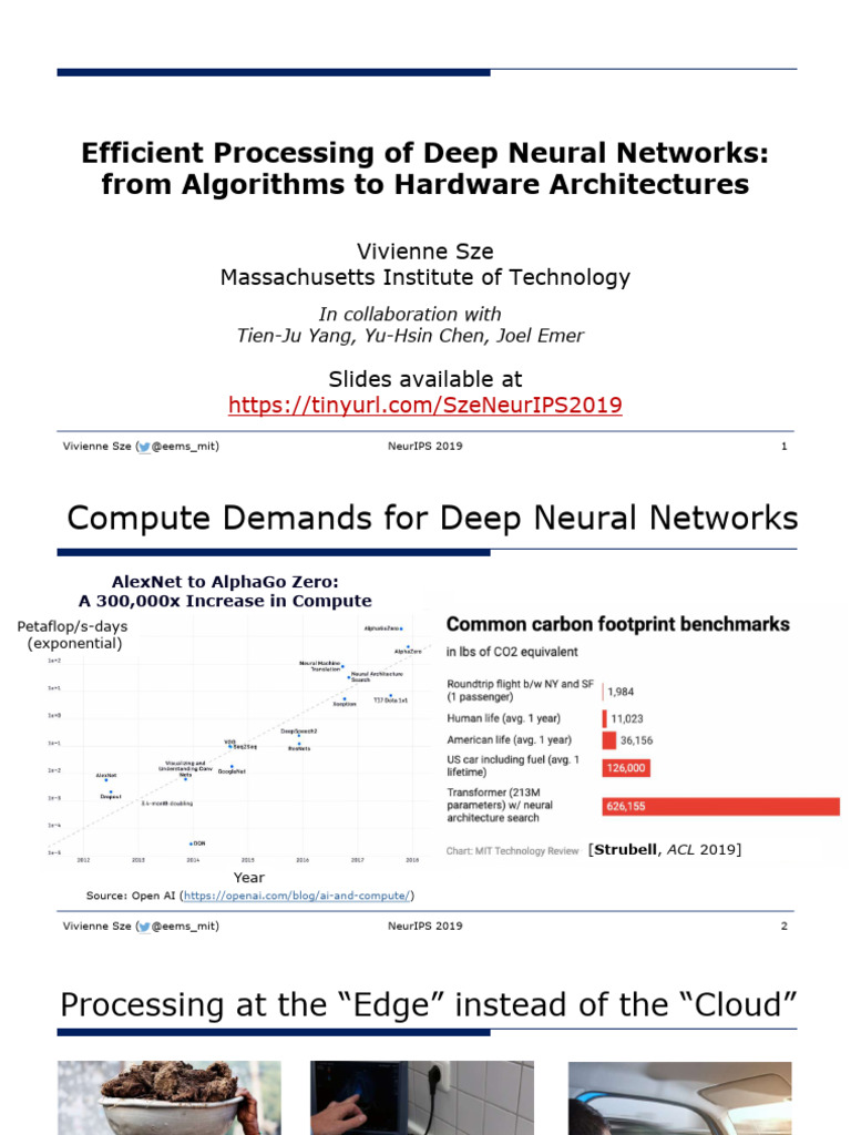 2019_neurips_tutorial | PDF | Deep Learning | Scalability