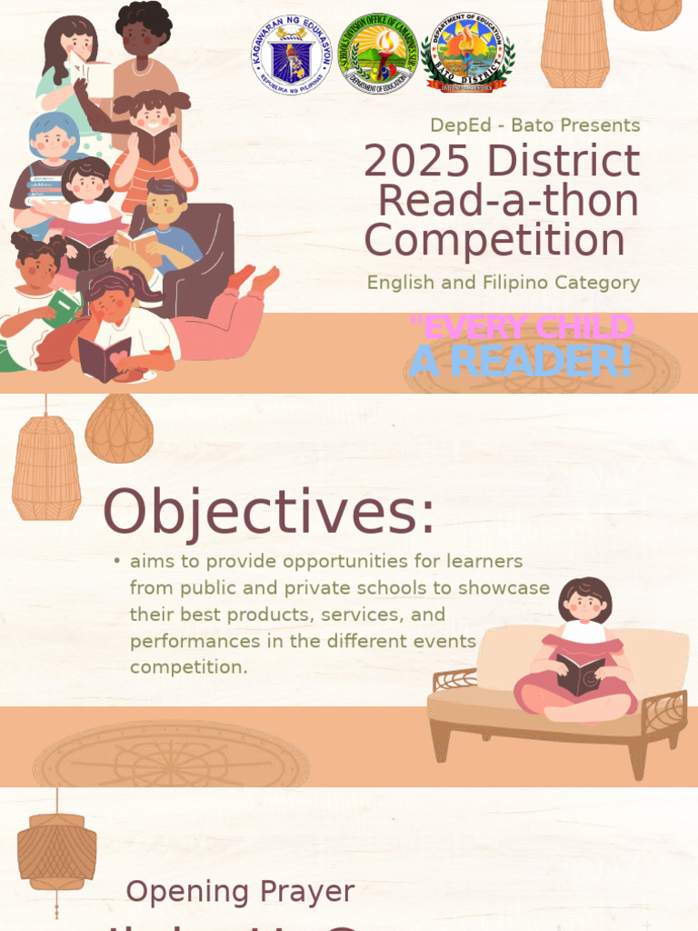 2025 Bato Read-a-thon Competition | PDF