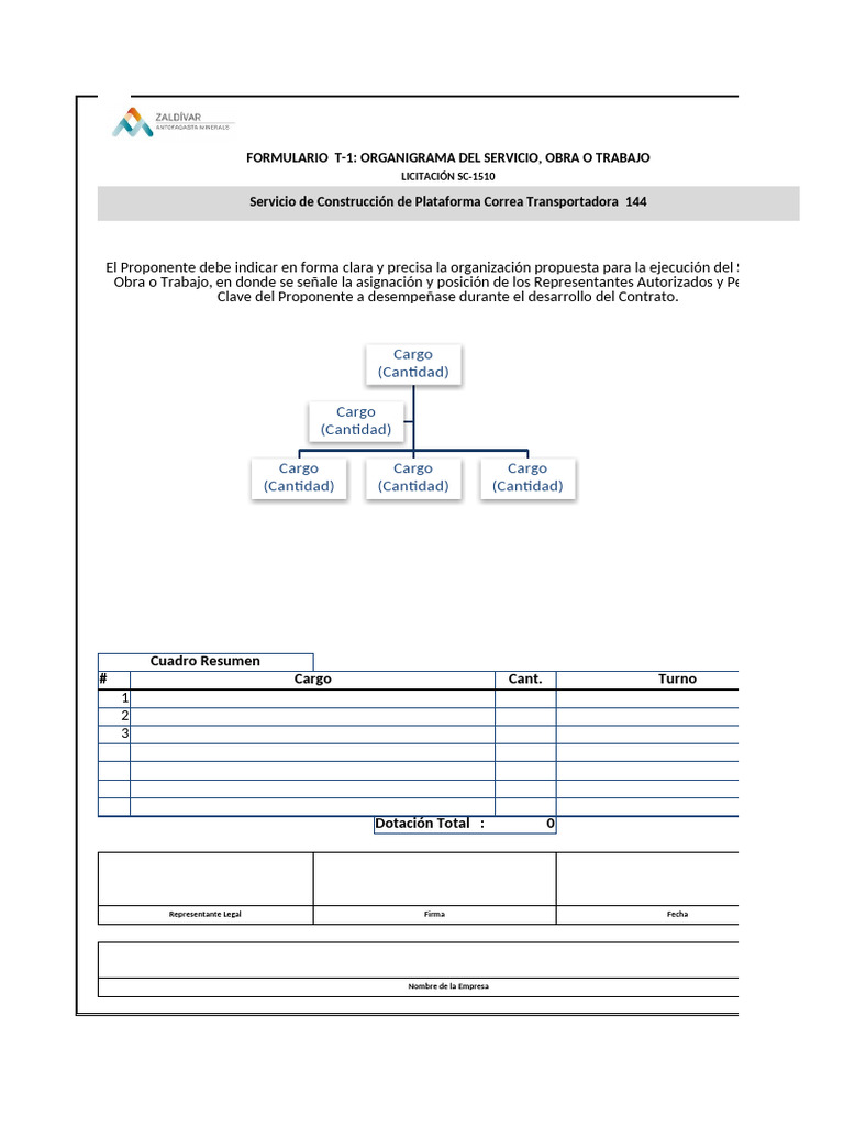 Formularios T (SC-1500) | PDF
