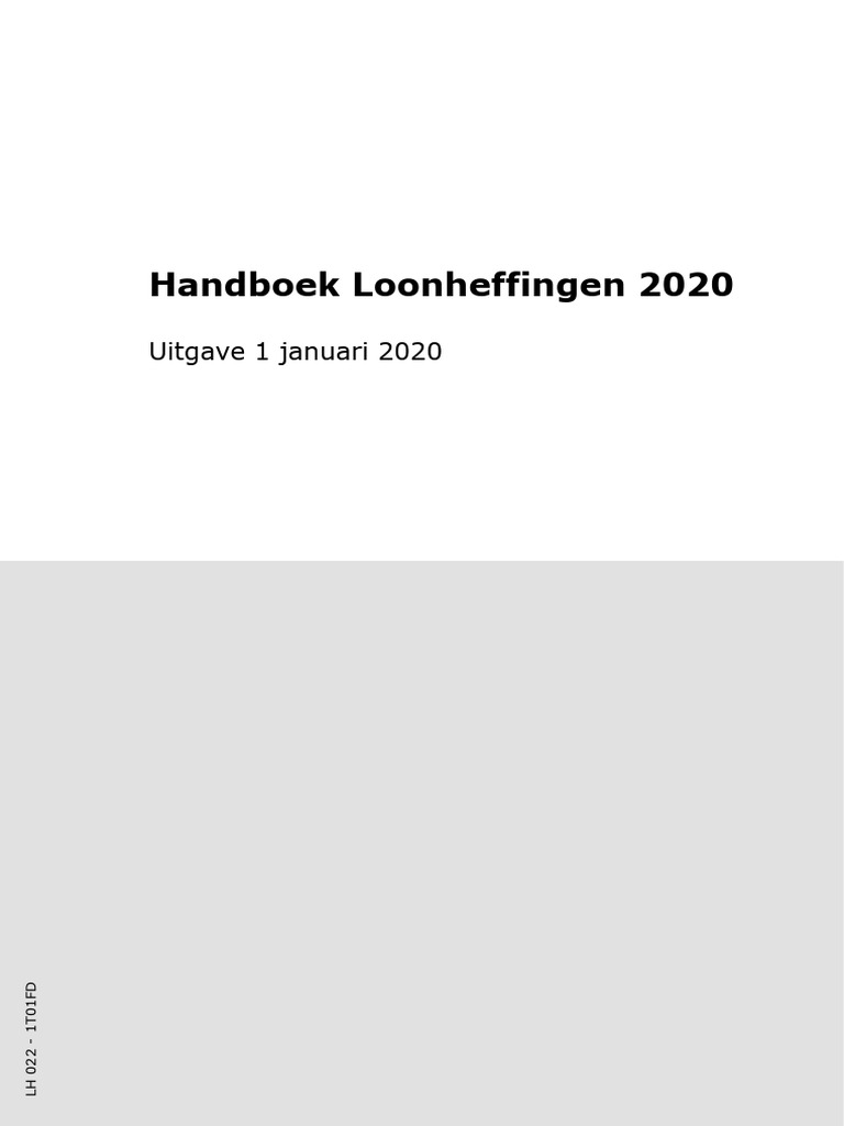 handboek-loonheffingen-jan-2020-lh0221t01fd | PDF
