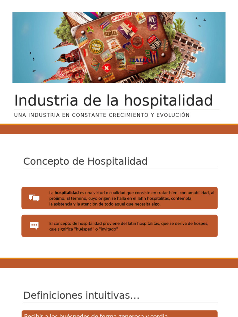 Introducción a La Hospitalidad 2025 (1) | PDF | Restaurantes | Hotel Introducción a La Hospitalidad 2025 (1) | PDF | Restaurantes | Hotel