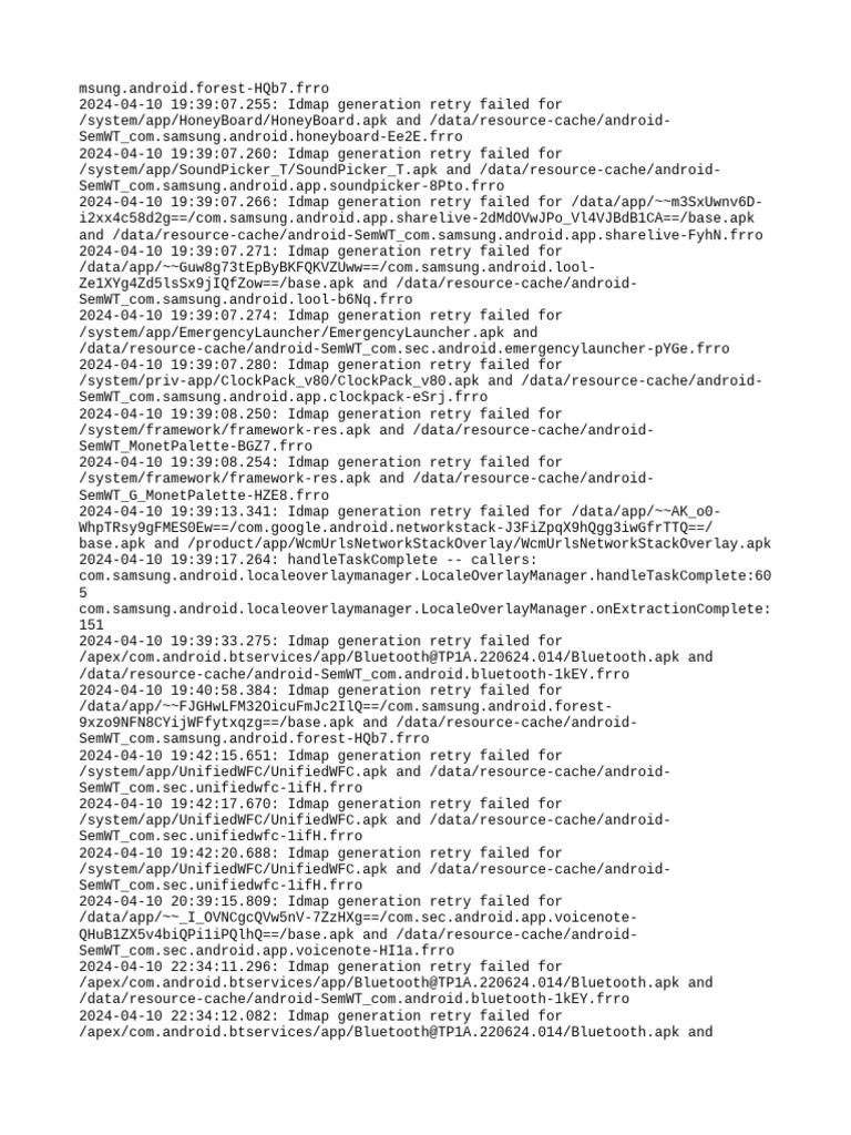 Lom Log | PDF | Android (Robot) | Computer File