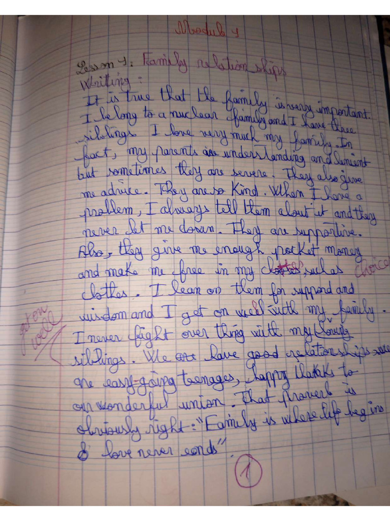 Writing Samples Paragraphs | PDF