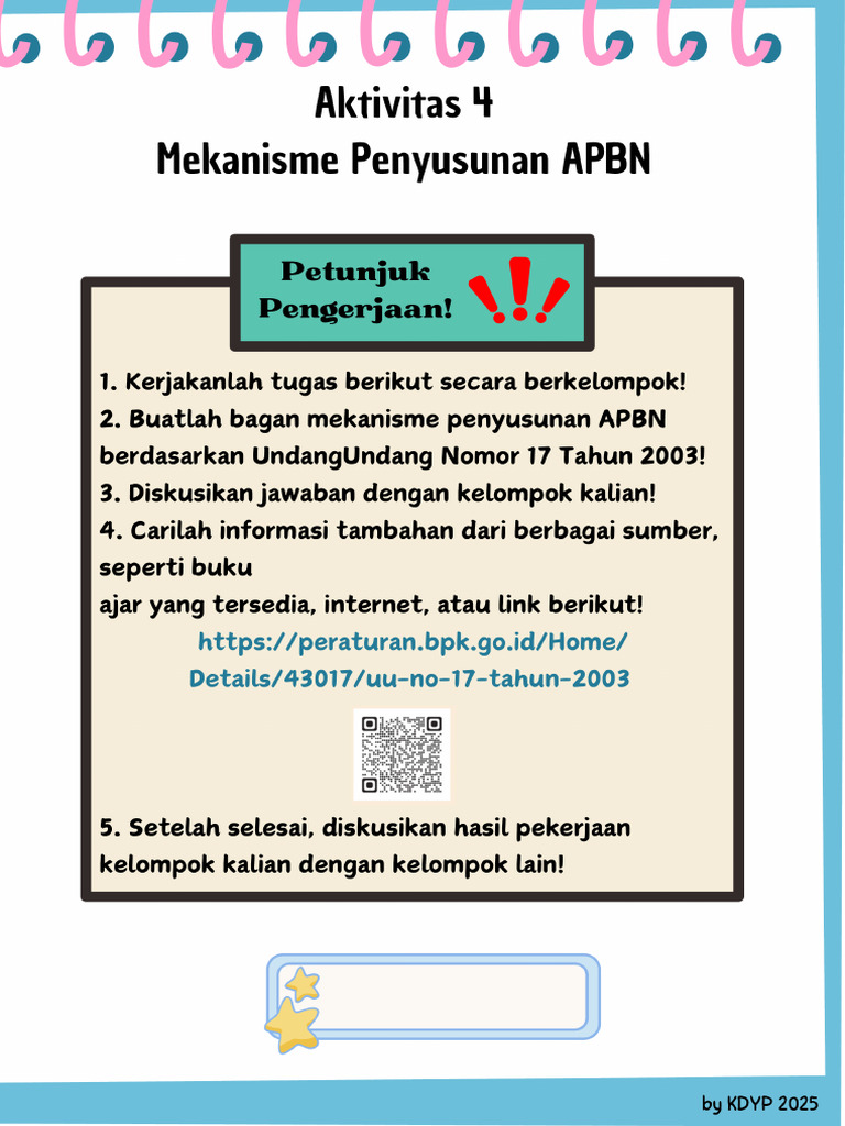 AKTIVITAS 4 Mekanisme Penyusunan APBN | PDF