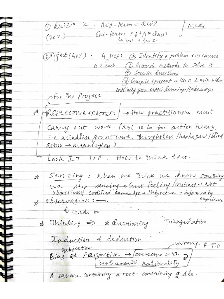 SORM Notes 2 | PDF