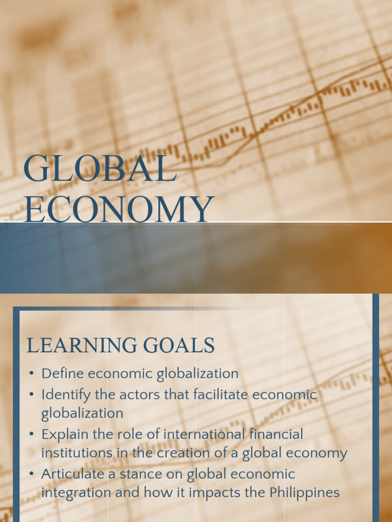 Understanding Economic Globalization | PDF | Balance Of Payments ...