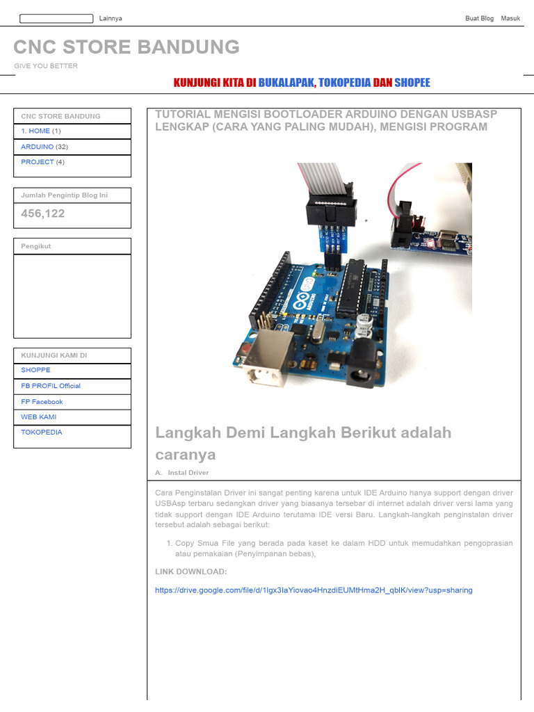Cnc Store Bandung_ Tutorial Mengisi Bootloader Arduino Dengan Usbasp ... Cnc Store Bandung_ Tutorial Mengisi Bootloader Arduino Dengan Usbasp ...