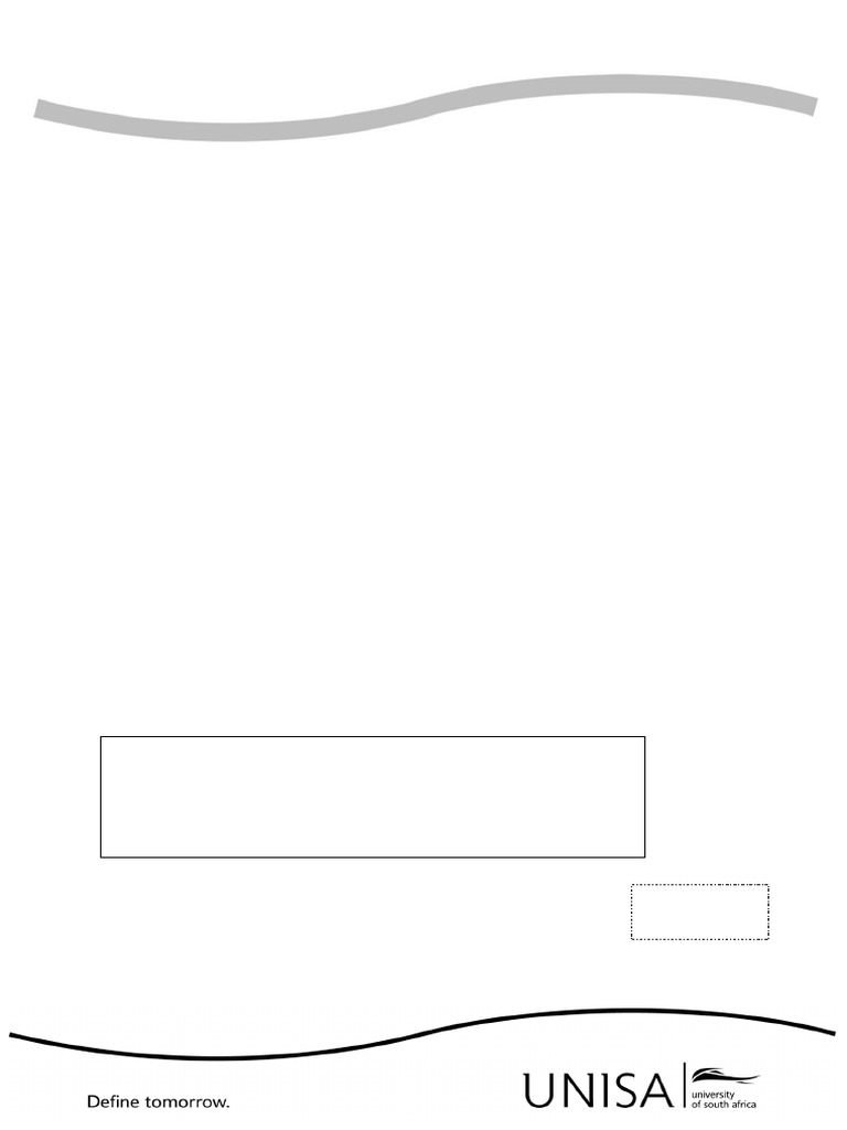 101 - 2025 - 0 - B TAM2601 Tutorial Letter | PDF | Educational Technology | Turnitin