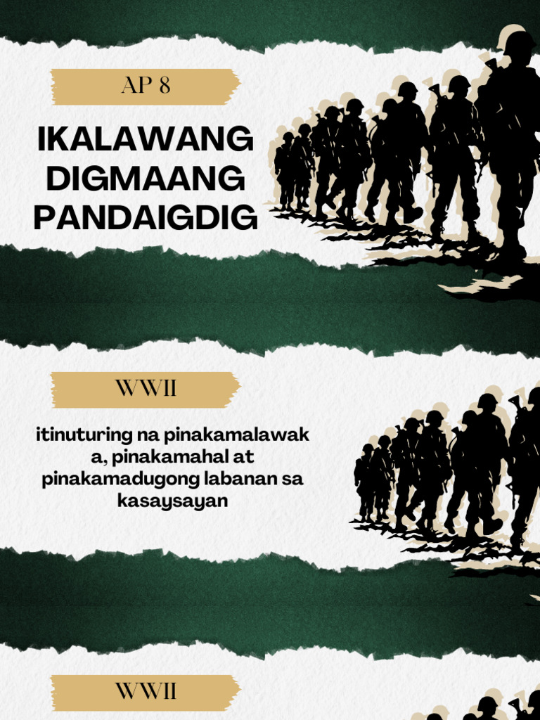 Ikalawang Digmaang Pandaigdig PDF | PDF