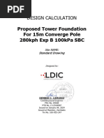 Design of Stub For Transmission Line Towers | PDF | Screw | Reinforced ...