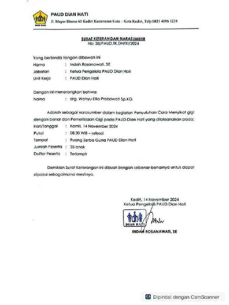 Penyuluhan Dian Hati Dan Foto_compressed | PDF