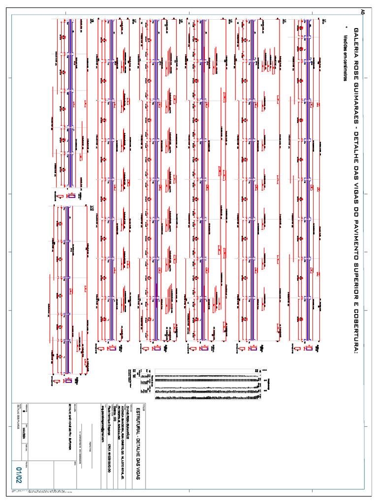 Detalhe Vigas Pav - Superior e Cobertura 01-02 | PDF
