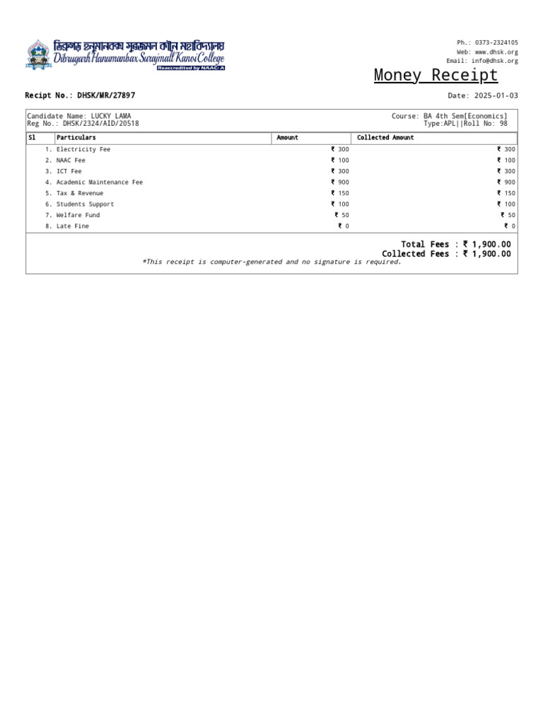 Money Rec Print 27897 | PDF