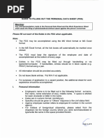 Application For Employment: Public Service of Namibia | PDF