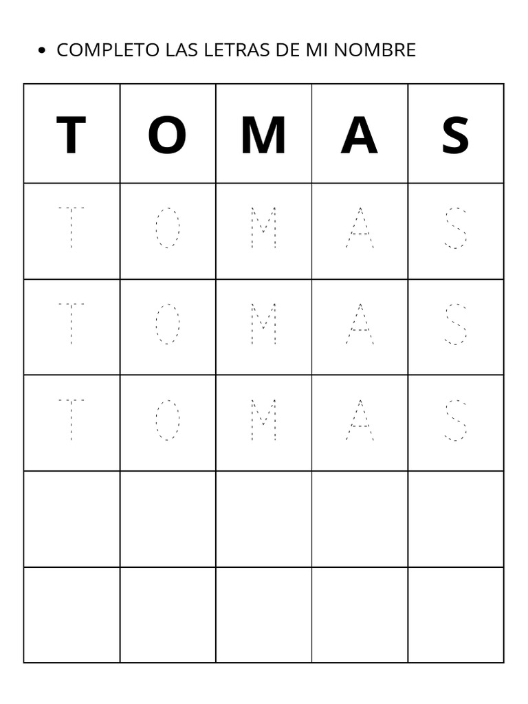 Actividades de Escritura para Niños | PDF