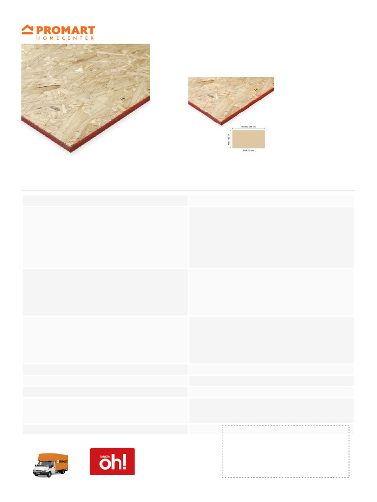 FT-051-056.23-1068 Tablero Osb Denolico 11MM | PDF