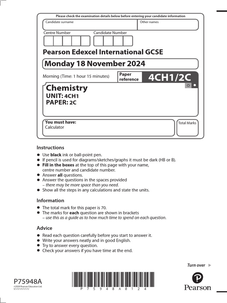 4ch1-2c-que-20241119 | PDF | Proton | Atoms