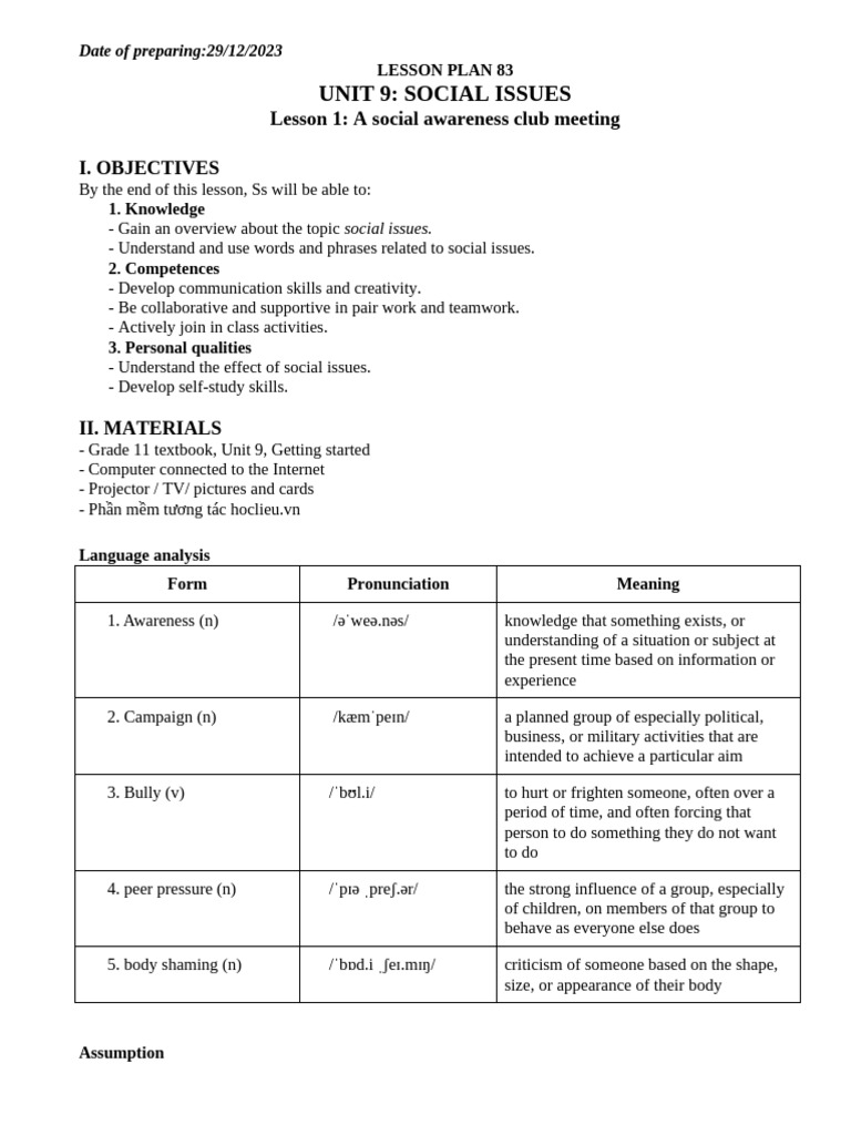 TUẦN 31 - TIẾT 83-85- TIẾNG ANH 11- NHẬT | PDF | Clause | Question