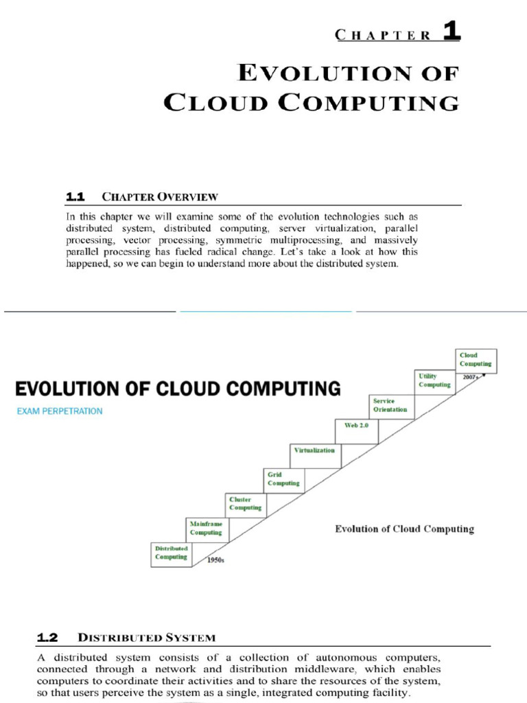 evolution of cloud computing | PDF