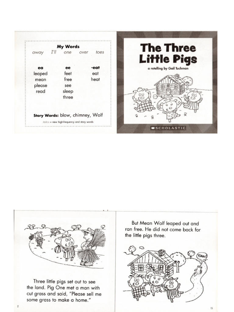 three-little-pigs | PDF