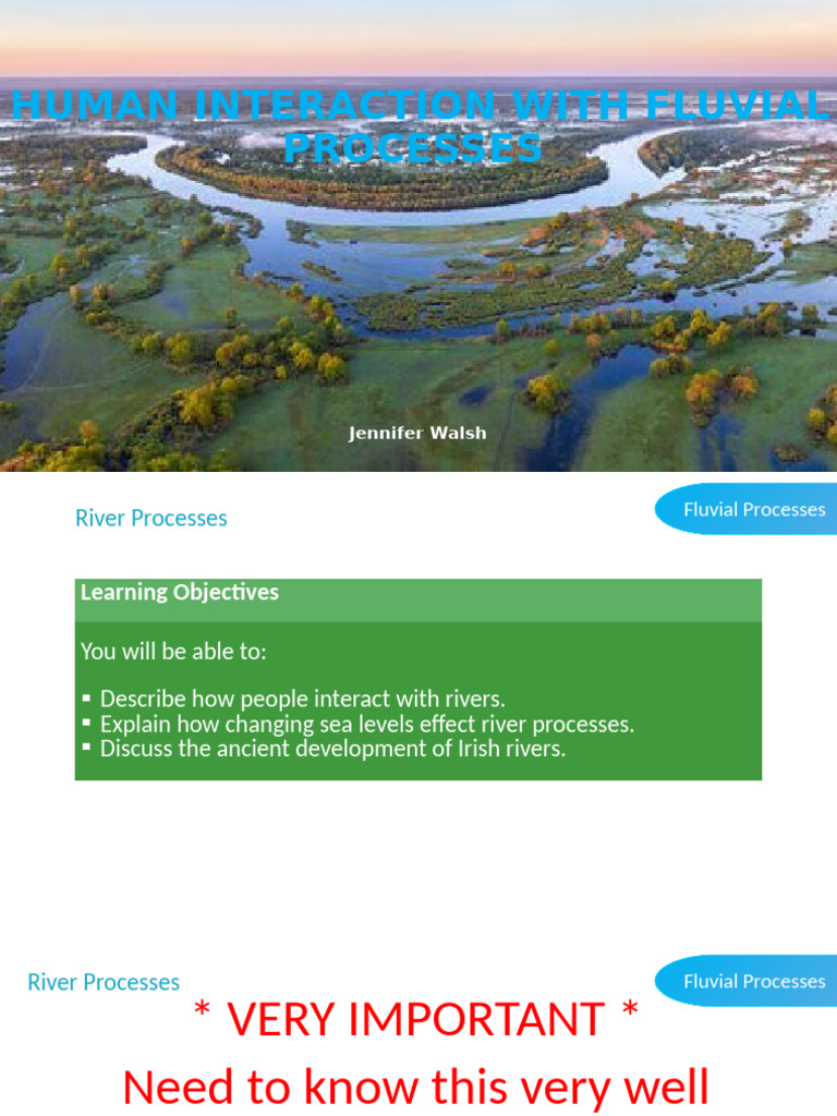 Human Impact on River Processes | PDF | River | Mississippi River