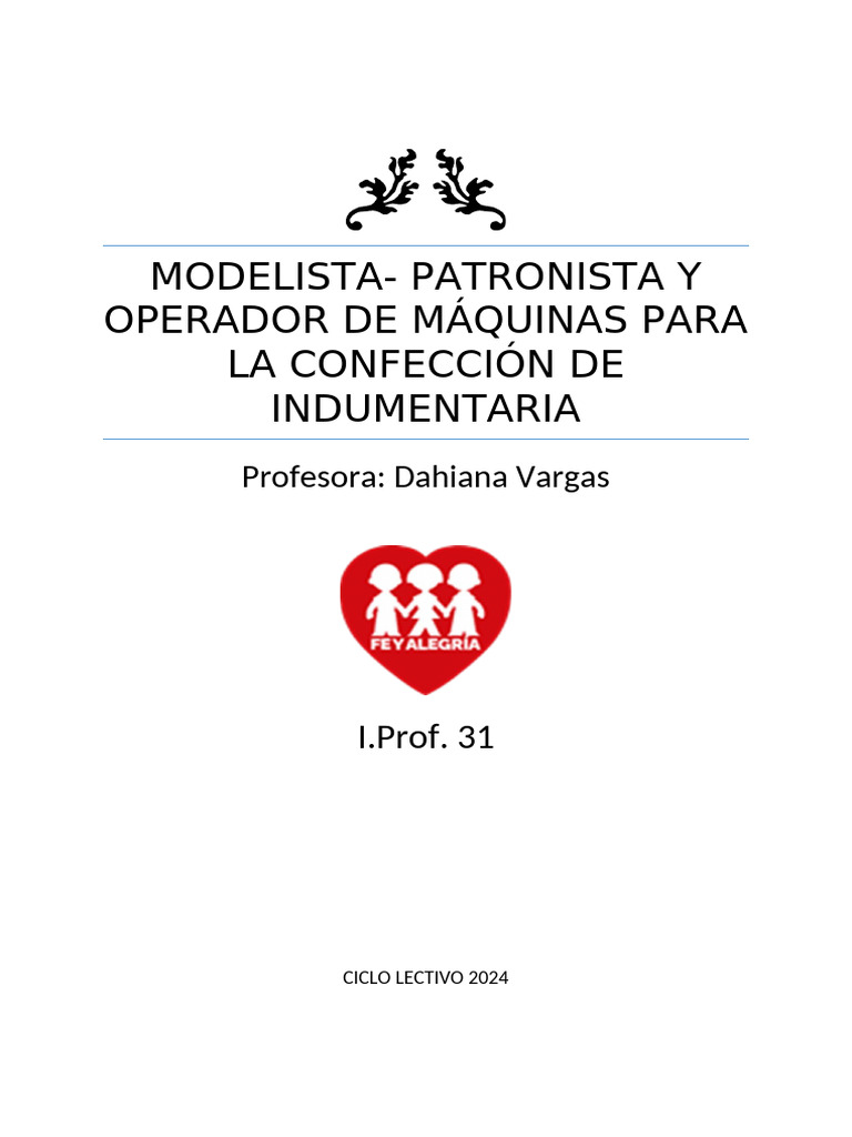 Planificación Áulica Dahiana Tipos de Patron (Digital) | PDF ...