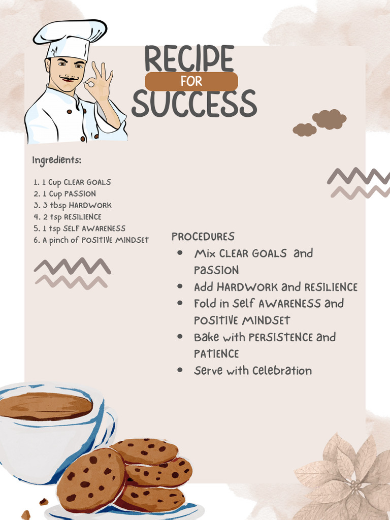 Recipe For Success | PDF