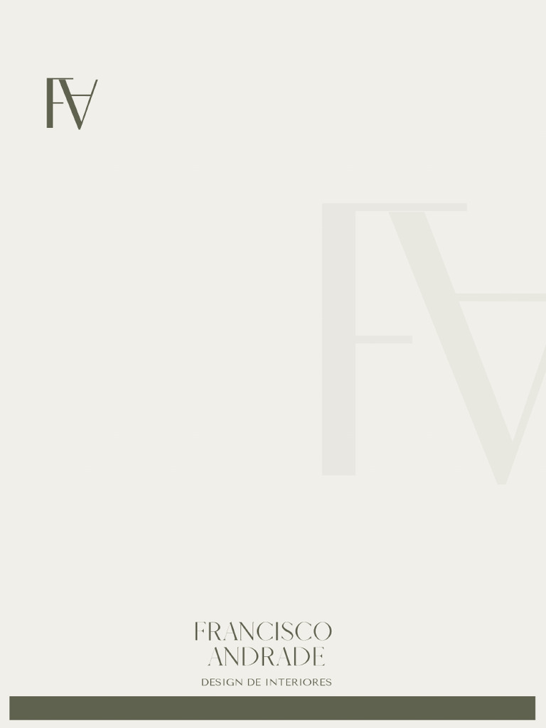 Papel Timbrado Para Designer De Interiores Verde Oliva Pdf Pdf