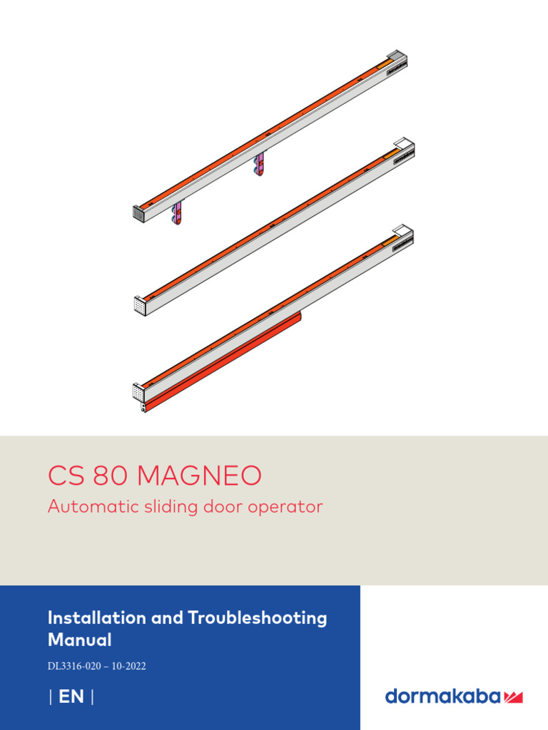 Dorma Cs-80-Magneo-Installation-And-Troubleshooting-Manual-V1 PDF | PDF ...