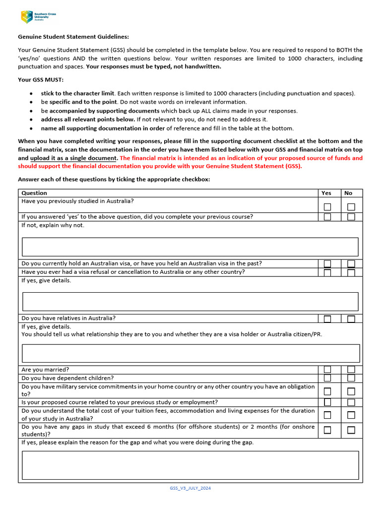 Genuine Student Statement Guidelines | PDF | Artificial Intelligence ...