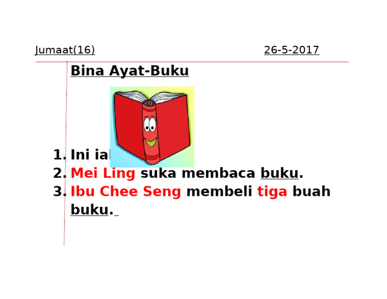 Latihan Bina Ayat 03-Buku | PDF