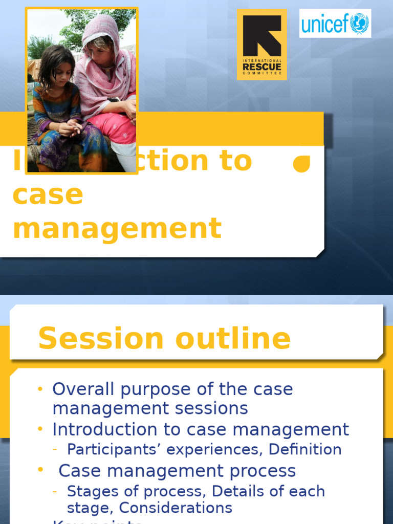 10 Introduction To Case Management | PDF | Caregiver | Behavioural Sciences