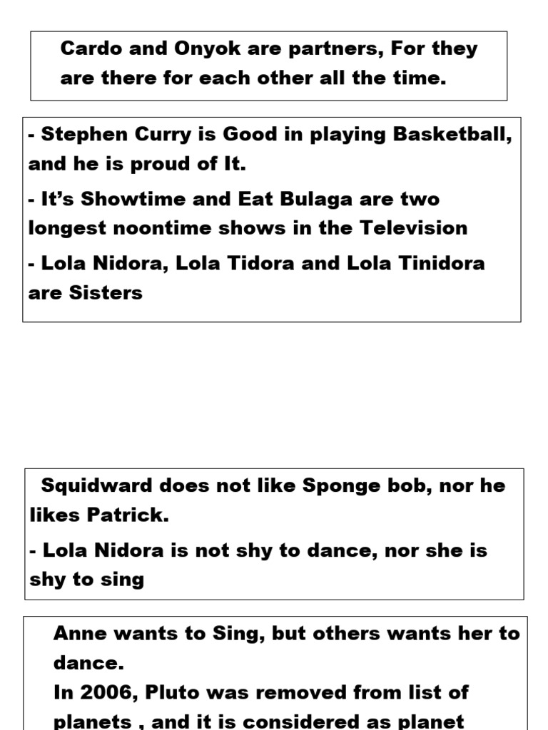 Maam Au Examples | PDF