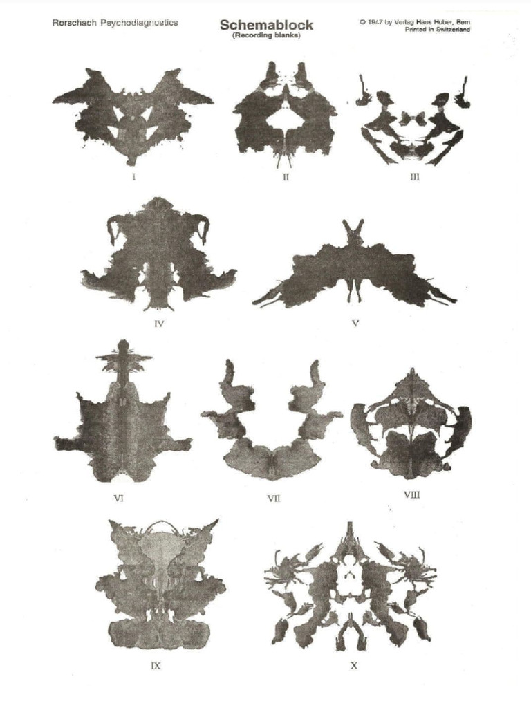 Rorschach Schemablock | PDF
