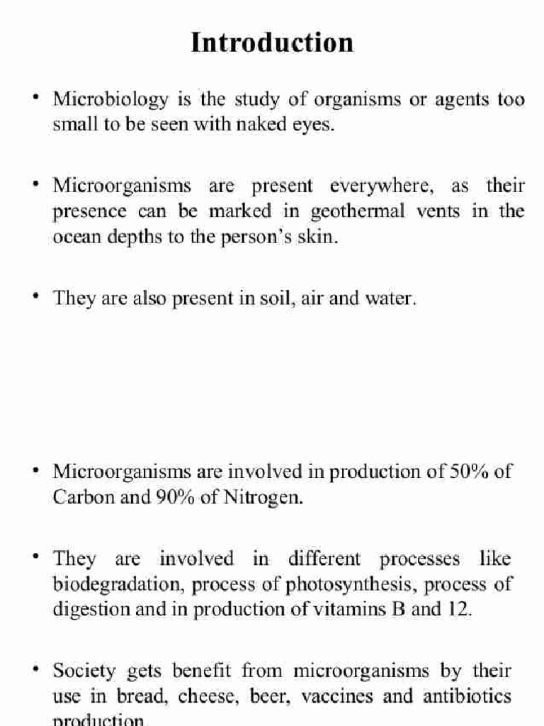 Introduction t0 Microbiology Sohail | PDF