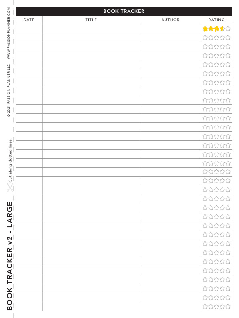 Book Tracker v1 Large | PDF
