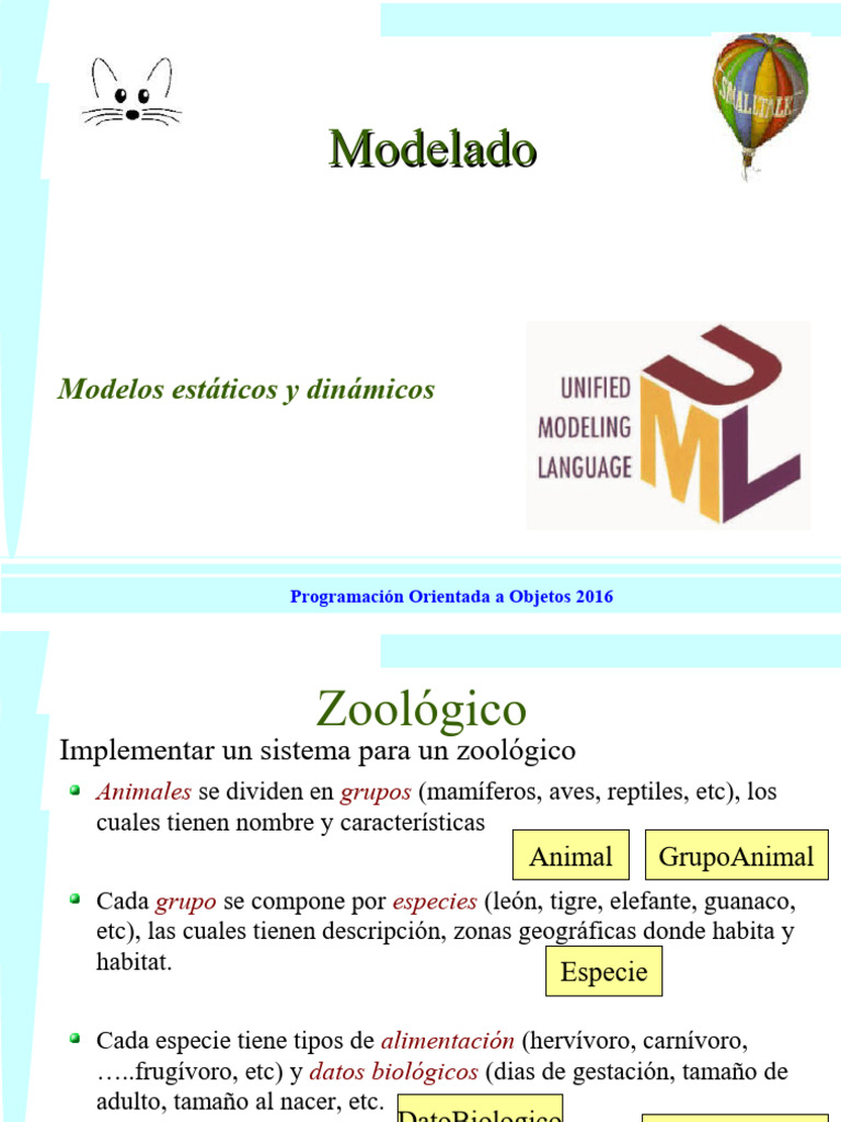 Clase05 Modelo Dinamico | PDF | Objeto (informática) | Programación orientada a objetos
