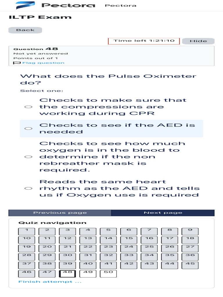 ILTP Final Exam (Page 48 of 50) Pectora | PDF
