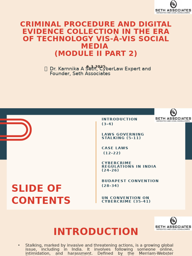 Criminal Procedure and Digital Evidence Collection in The Era of ...