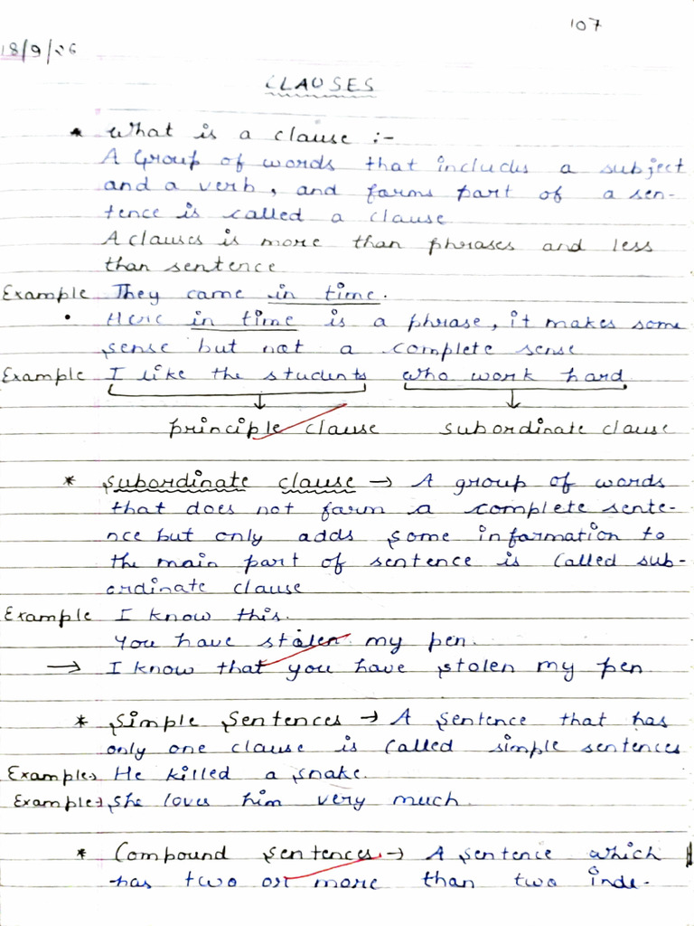 Clauses | PDF