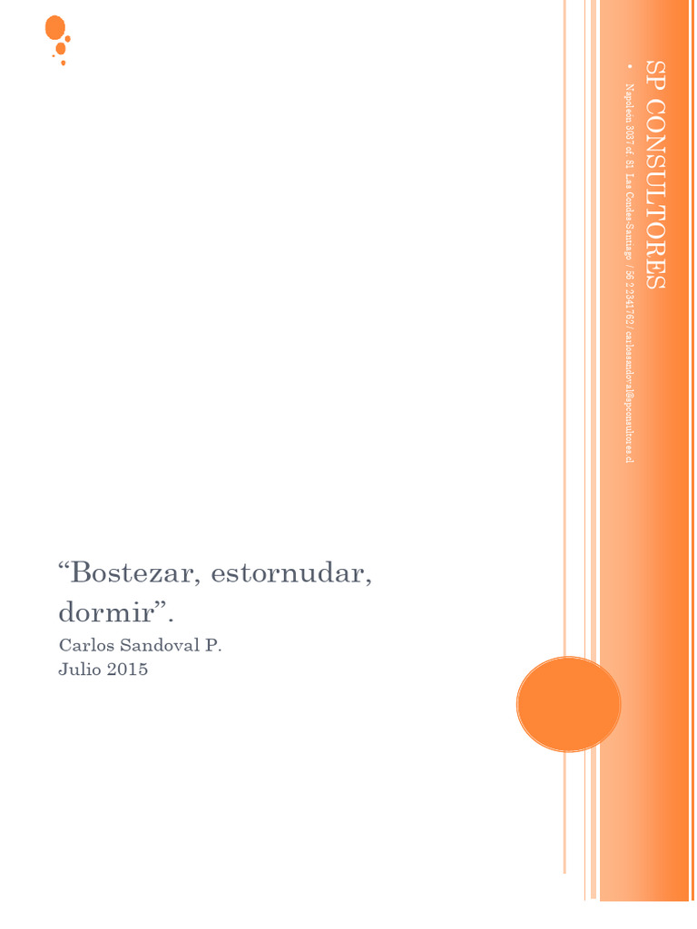 Modulo 2 Articulo bostezar estornudar dormir | PDF | Las emociones | Estrés (biología)