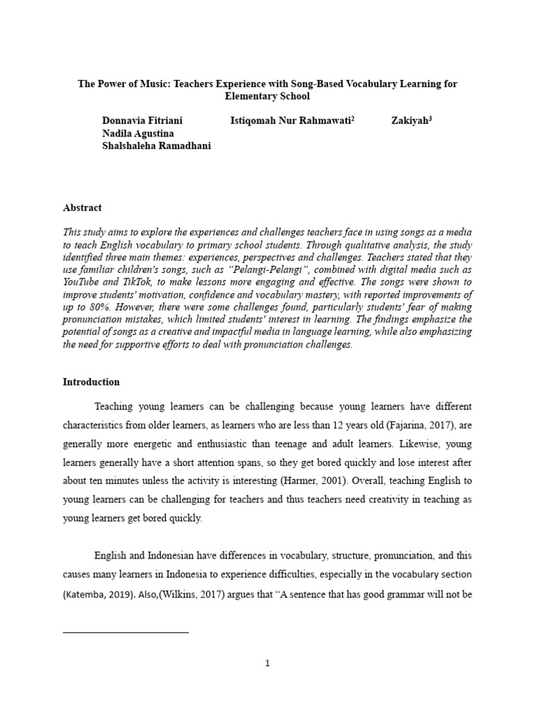 Jurnal Material and Media Teaching | PDF | Teachers | English As A ...