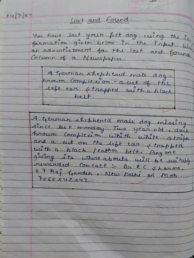 Lost and Found | PDF