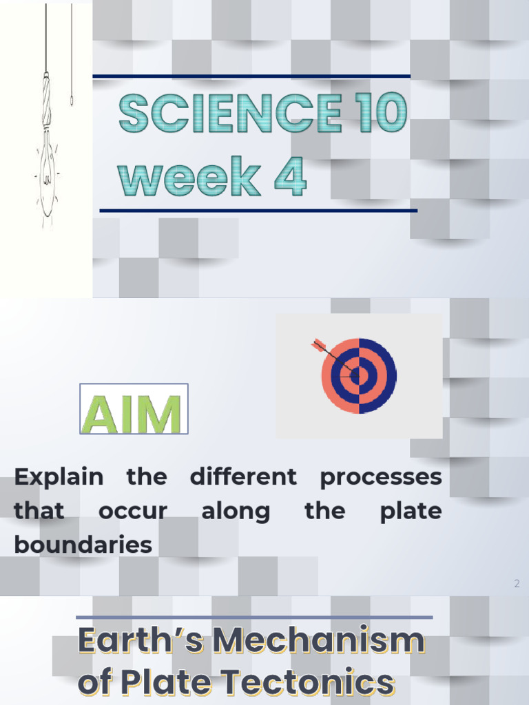 2science 10 Week 4 5 Cause of Plate Tectonic Movements | PDF | Plate ...