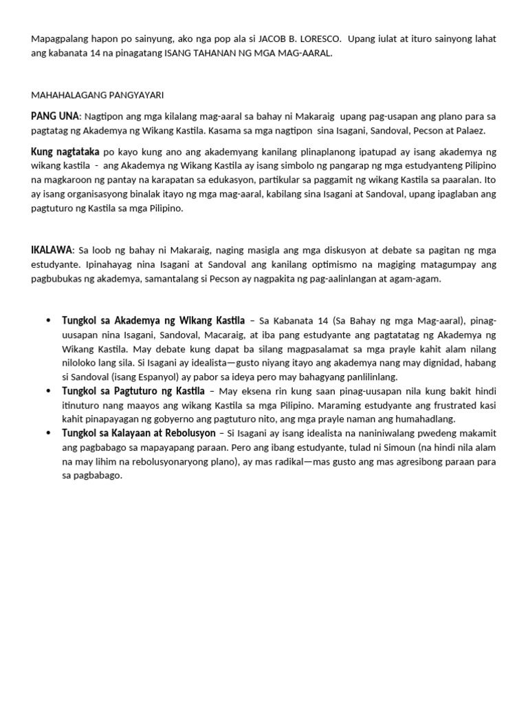 Script Fil | PDF