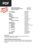 Cast List Legally Blonde | PDF | Musicals Based On Works | Broadway ...