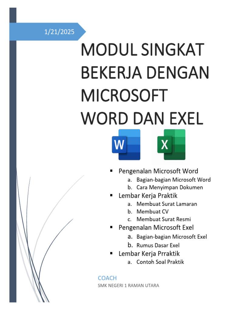 Modul Praktik Sederhana Informatika | PDF