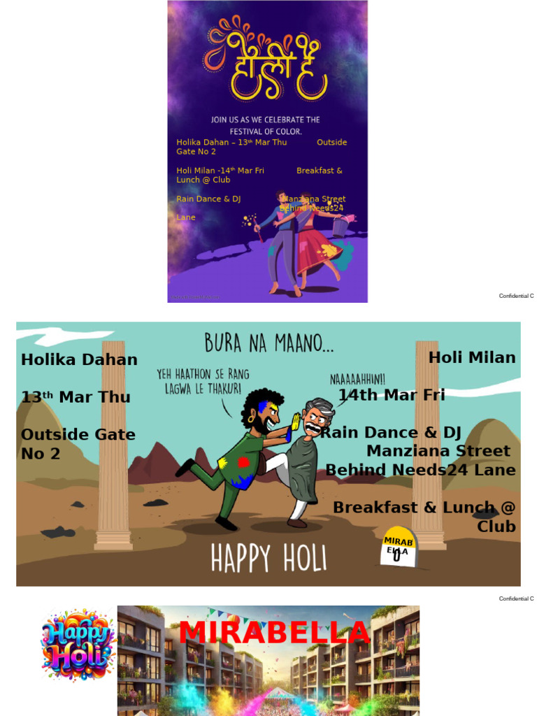Holi | PDF