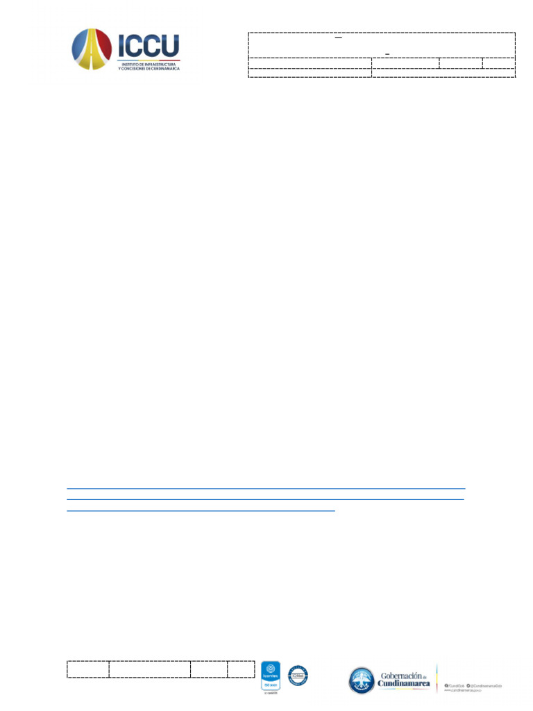 Anexo 1 - Anexo Tcnico ICCU-CM-043-2024 Interventoría Grupo 1 AGUA DE DIOS SOPAPO | PDF ...